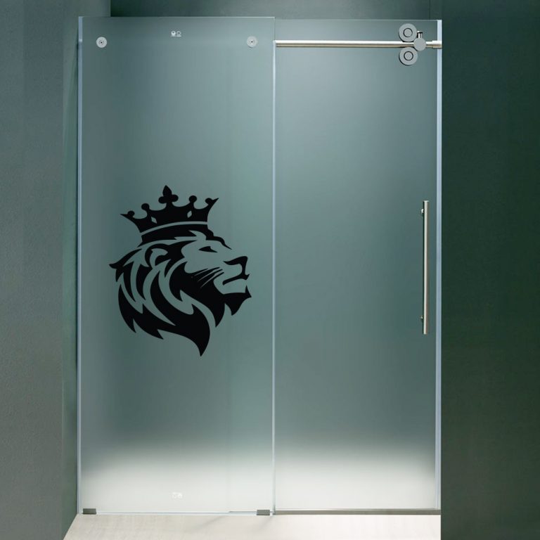 Sticker Autocolant Decorativ "In acesta casa..", 86x47 cm, Negru ...